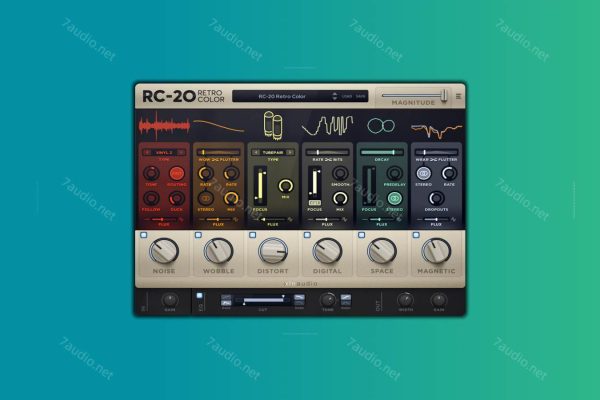 复古色彩润色插件 XLN Audio RC-20 Retro Color v1.3.4 HCiSO MacOS-7audio