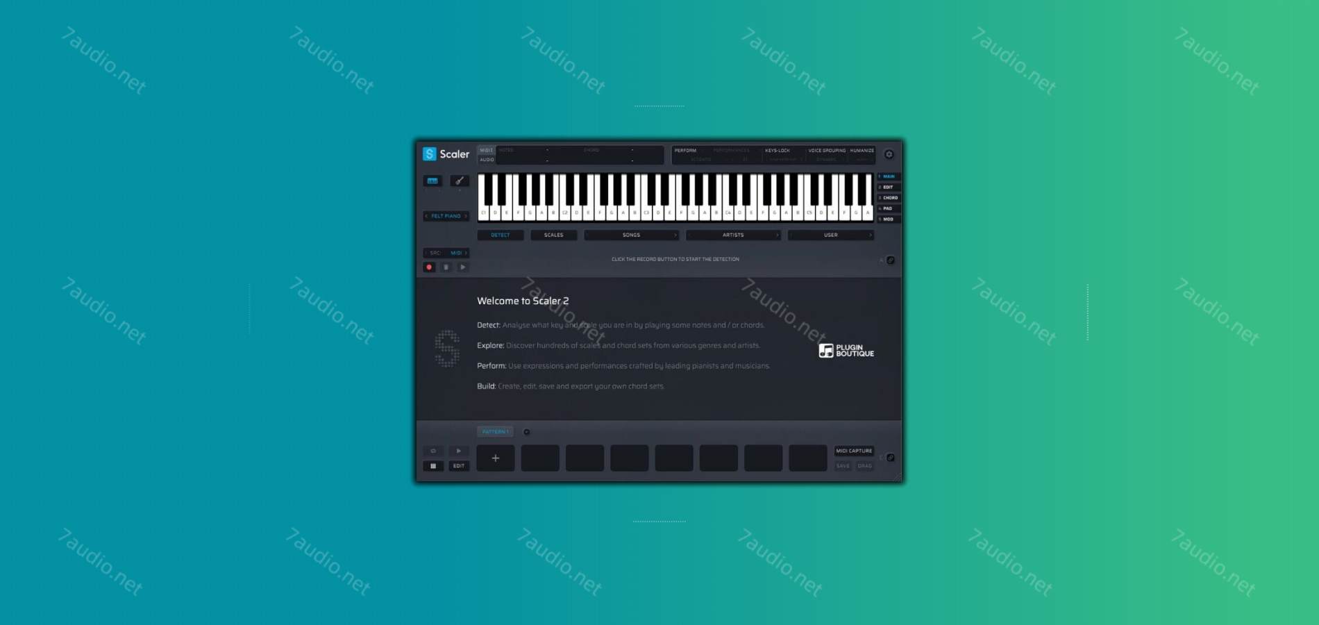 智能和弦插件 Plugin Boutique Scaler 2 v2.8.1 WIN&MAC-7audio