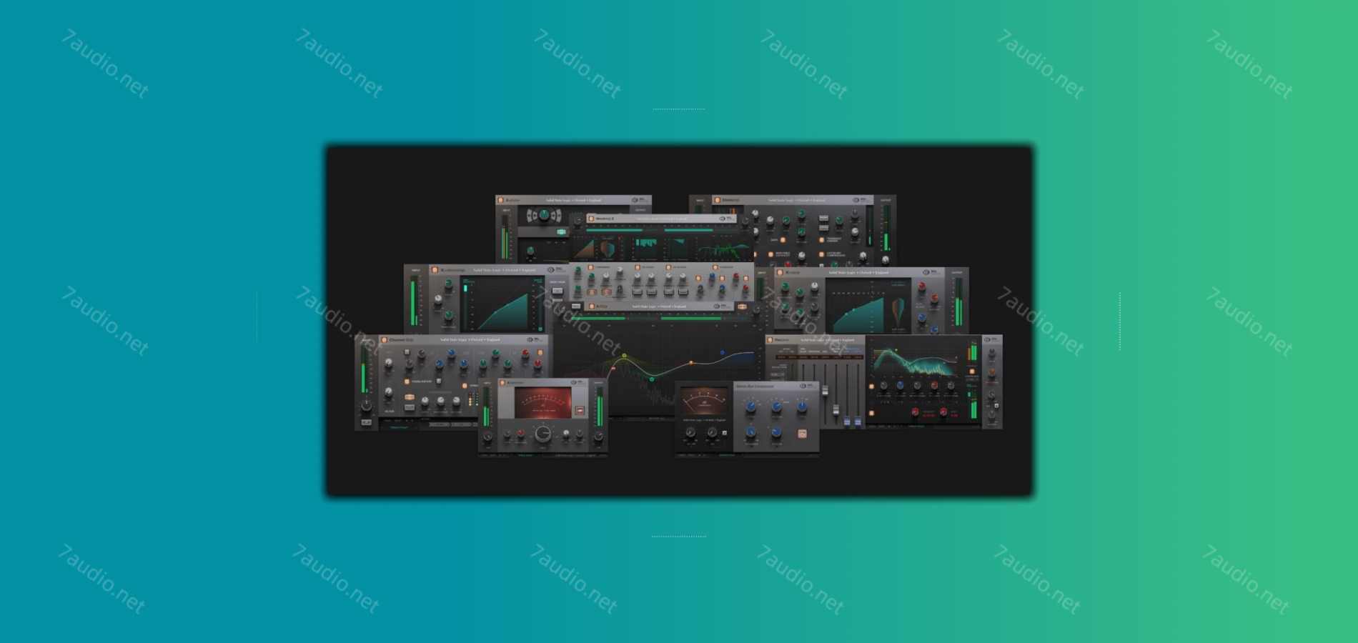 SSL插件套装 Solid State Logic SSL Native Plugins WIN-7audio