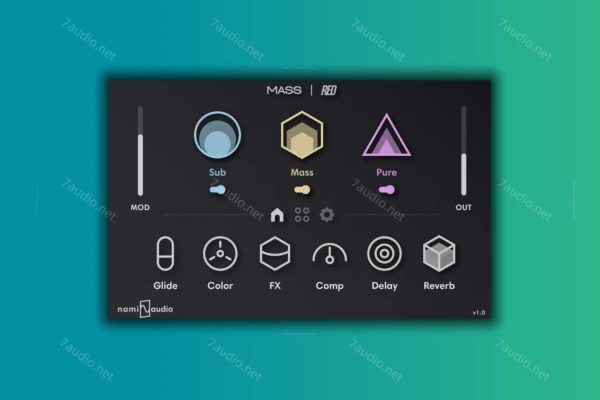 808低音合成器音源 Nami Audio Mass Kontakt-7audio