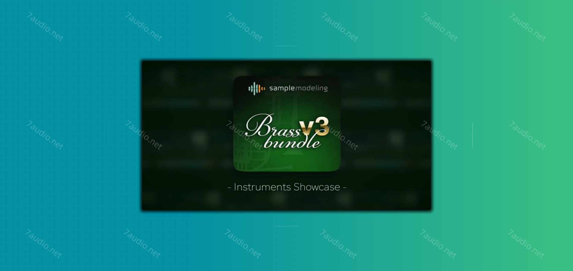 铜管音源合集 Samplemodeling Brass Bundle v3 KONTAKT-7audio