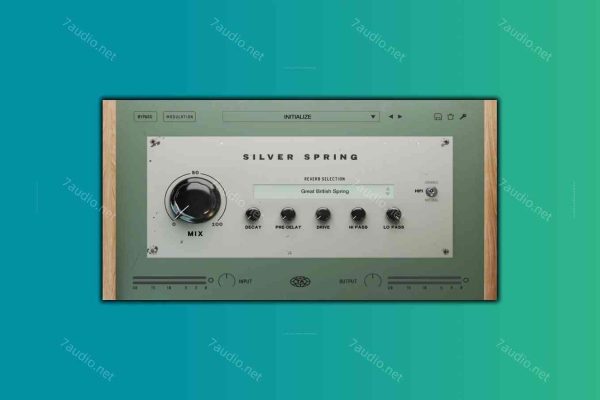 模拟弹簧混响插件 Teletone Audio Silver Spring v1.0.0 BUBBiX WIN&MAC-7audio