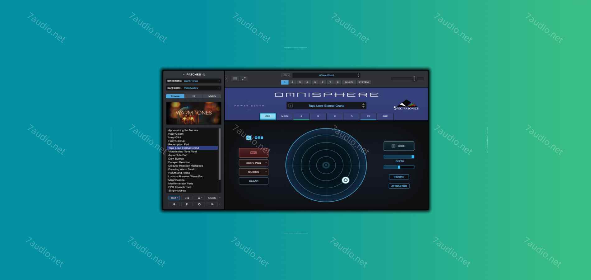 大气合成器 Spectrasonics Omnisphere 3 v3.0.1C R2R WIN-7audio
